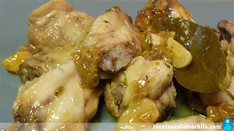 Alitas De Pollo Al Ajillo Con Thermomix Recetas En La Mochila