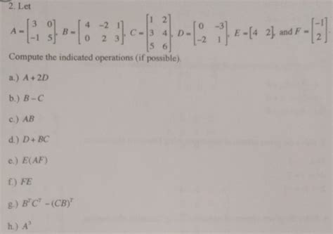 solved let a [3 0 1 5] b [4 2 1 0 2 3] c [1 2 3