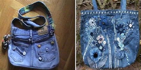 Ideas Para Reutilizar Tus Jeans Viejos Jeans Viejos Reciclar Jeans Y