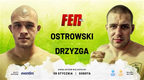 Oficjalny Portal FEN MMA Drzyzga Nowym Rywalem Ostrowskiego W