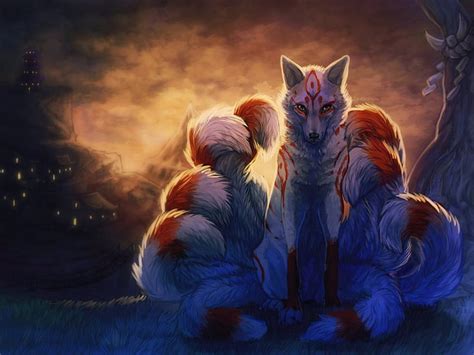 Top More Than 72 Nine Tailed Fox Wallpapers Latest In Cdgdbentre
