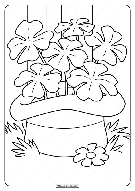 St Patrick S Printable Coloring Pages