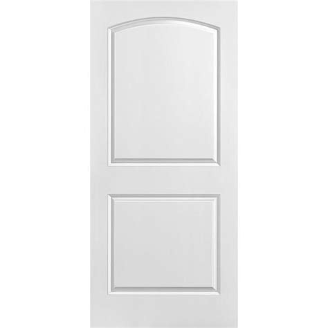 Masonite 36 In X 80 In 2 Panel Cheyenne Smooth Camber Top Plank Hollow