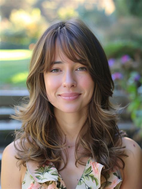 56 Stunning Long Layered Hair With Bangs Trends For Every Face Shape
