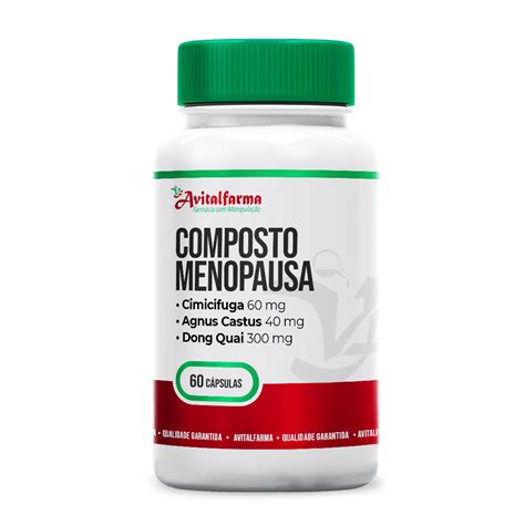 Composto Menopausa Remidamin Agnus Dong 300mg 60 Cáps Avitalfarma