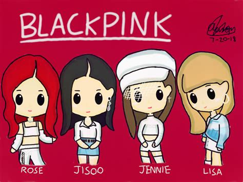 Hình nền BlackPink chibi cute nhất