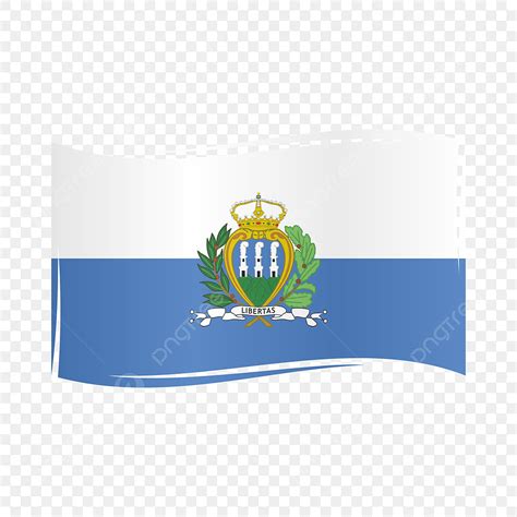 Bandera De San Marino Png Diseño Vectorial PNG San Marino Bandera