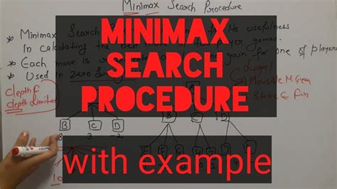 10 minimax algorithm in artificial intelligence minimax search procedure youtube