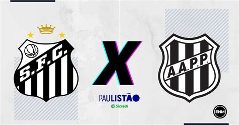 Santos x Ponte Preta prováveis escalações desfalques onde acompanhar