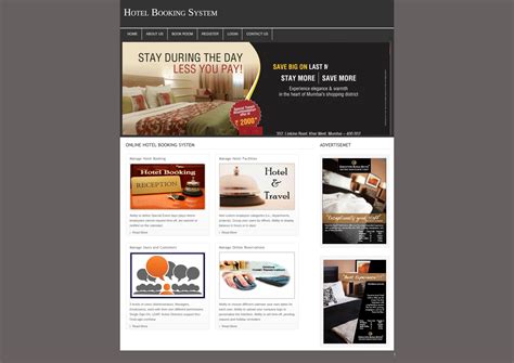 Hotel Booking System Project Using Php And Mysql