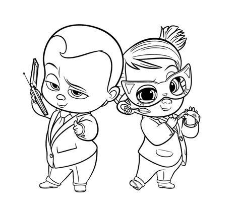 Dessin Baby Boss 23 coloriages à imprimer