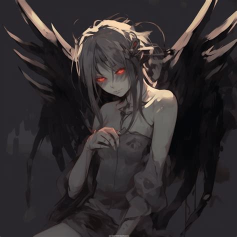 Demonic Sorceress Anime Girl Demonic Anime Pfp For Girls Image