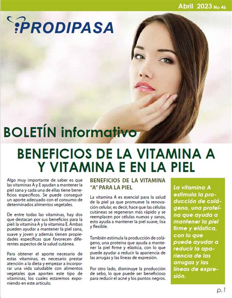 Beneficios De La Vitamina A Y Vitamina E En La Piel