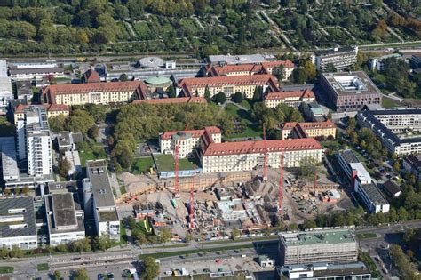 Freiburg Im Breisgau Von Oben Baustelle Zum Neubau Der Kinder Und