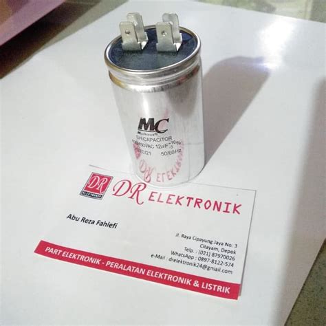 Jual Kapasitor Capasitor Running MC AC Pompa 12uf 12 Uf Mikro 400 450v
