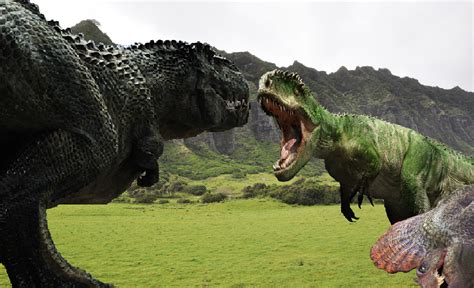 The Giant Hybrid Dinosaur Indominus Rex Vs Giganotosaurus 846