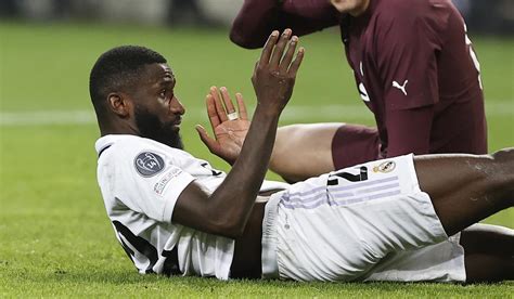 Real MadridEl tremendo golpe de Rüdiger que acabó en gol del Madrid