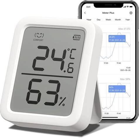 Thermomètre Hygromètre Plus Thermomètre Numérique Intérieur avec Puce
