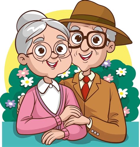 Pareja De Ancianos Cogidos De La Manoabuela Y Abuelo Juntos Abuelos
