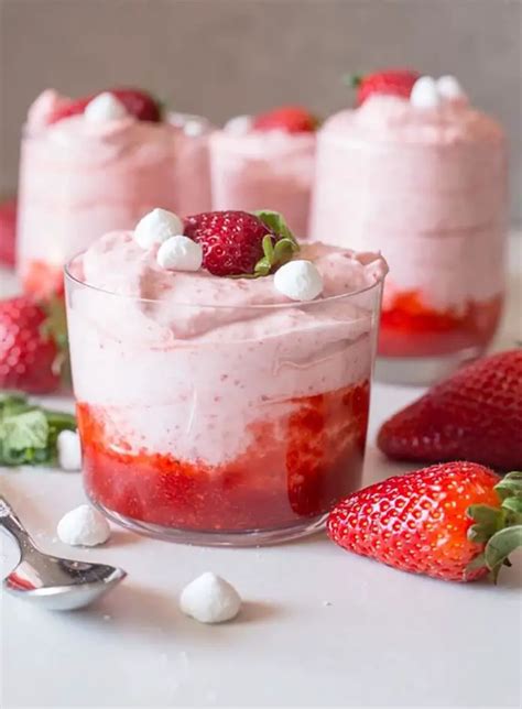 Mousse Aux Fraises Cuisinethermomix Recettes Sp Ciales Thermomix