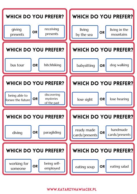 Which Do You Prefer Part 2 Katarzynawiacek Pl