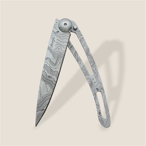 Deejo 37g Naked Topographie 37 GR STANDARD TASCHENMESSER
