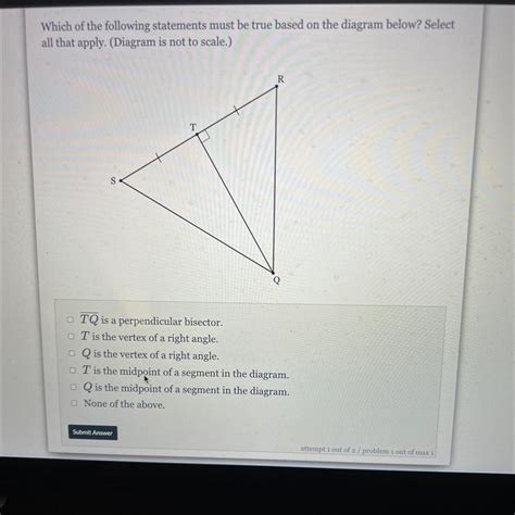 Which Of The Following Statements Must Be True Based On The Diagram
