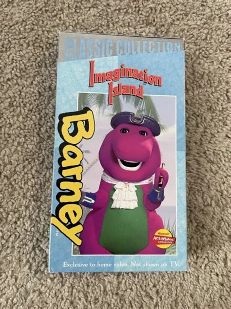 Barney Barneys Imagination Island Vhs Classic Collection Eur