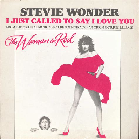 I Just Called To Say I Love You Stevie Wonder