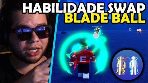 Comprei A MAIS ROUBADA SWAP E MAXIMIZEI No BLADE BALL Do Roblox YouTube