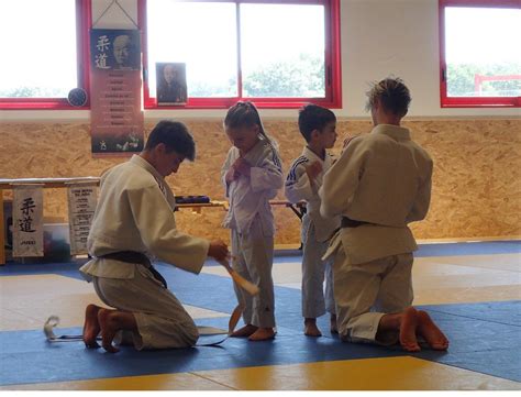 Valdahon Cérémonie de remise de ceintures au judo club