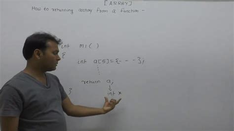 function returning array in c returning array from function in c how to return an array in c