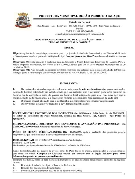 Preenchível Disponível Objeto aquisio de materiais permanentes para o