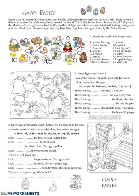 Actividad Interactiva De Prepositions Of Place Para Grade Puedes
