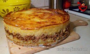 Pastel De Papas Con Carne Molida Receta Facil Cocina Eficaz