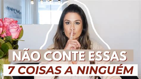 MINIMALISMO 7 COISAS QUE VOCÊ NÃO DEVE CONTAR PARA NINGUÉM YouTube