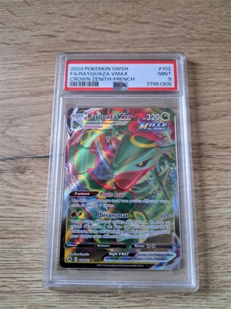 CARTE POKEMON RAYQUAZA Vmax 102 159 Zenith Supreme EUR 30 00 PicClick FR