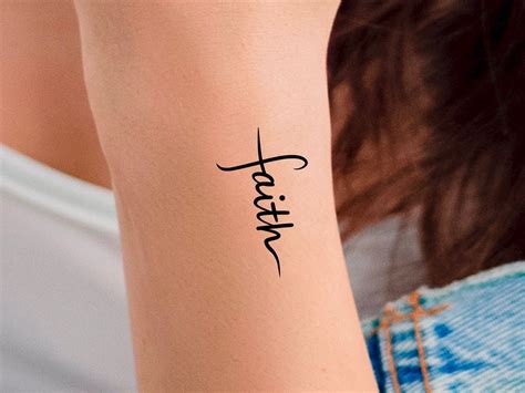 Details Faith With A Cross Tattoo Super Hot In Cdgdbentre