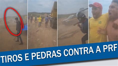 BOLSONARISTAS ATACAM PRF EM NOVO PROGRESSO NO PARÁ AGENTE FOI FERIDO