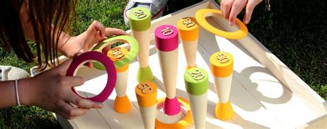 Jeux De Lancer D Anneaux En Bois