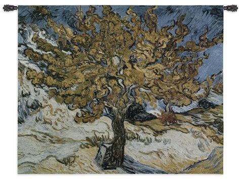 The Mulberry Tree Wall Tapestry Dutch Post Impressionist Painter Van