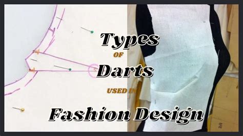 Types Of Darts Used In Fashion Design Youtube