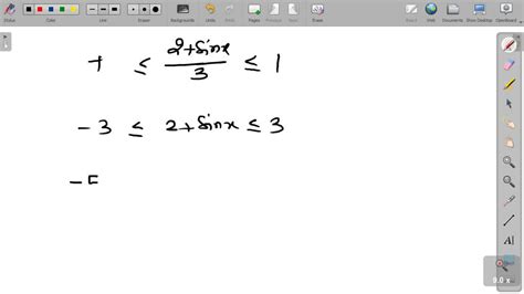 solved find the domains of each of the following functions f x cos 1 3 2 sinx