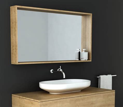 Timber Framed Bathroom Mirrors Semis Online