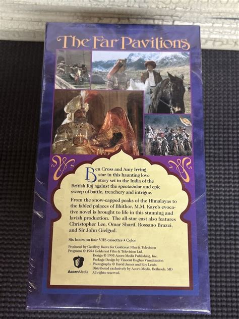 New The Far Pavilions Vhs Box Set Ben Cross Amy Irving Free