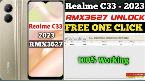 Realme C33 Rmx3627 Pattern Frp Unlock One Click Realme C33 2023