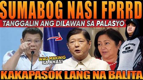 Fprrd Napuno Narin Kay Fl Liza Dahil Sa Pang Uudyok Kay Pres Bbm Na Mag