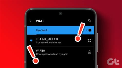 Ways To Fix Wi Fi Connected But No Internet On Android Guiding Tech