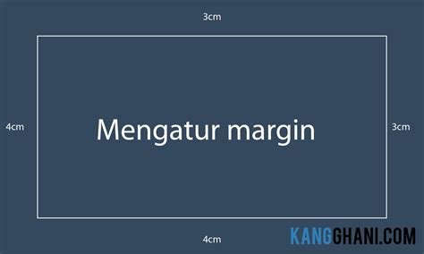 Cara Mengatur Margin Di Microsoft Word 2007