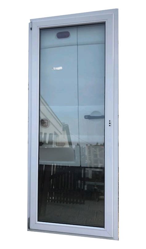 DRZWI BALKONOWE PCV UŻYWANE 90x216 13986157061 Allegro pl